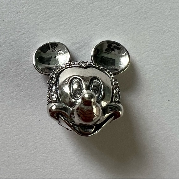 Pandora | Jewelry | Disney Pandora Charm Mickey Mouse Clip Rhinestone ...